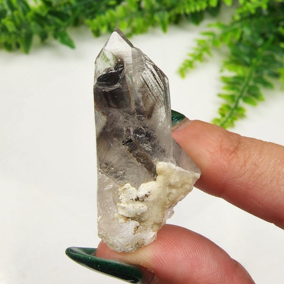 Brookite in Quartz | Pakistan | TiO2SiO2 | Brookite in Quartz Specimen ...