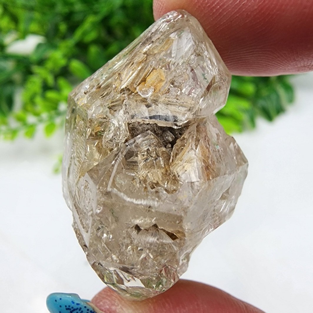 Elestial Quartz | Mexico | SiO2 | Elestial Quartz Specimen - Virgo Gems