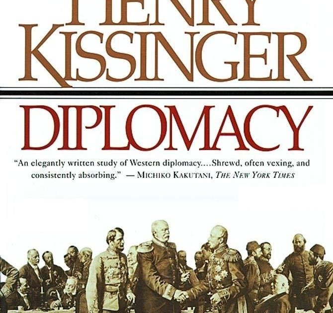 Diplomacy (Touchstone Book) by Henry Kissinger - Ezra Klein Books