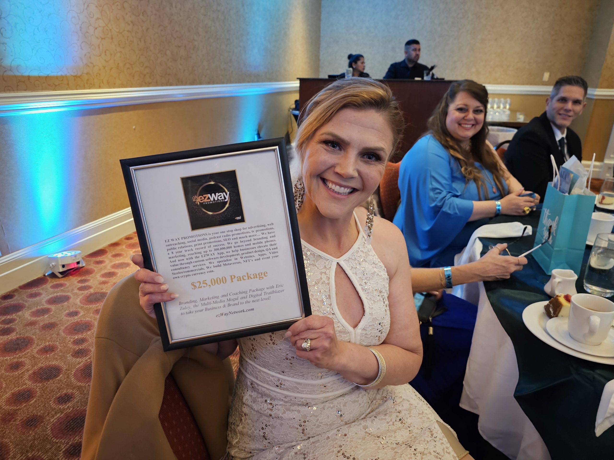 BARBIE MORENO WINS HALO TEAL AWARDS, eZWay Promotions $25,000 PACKAGE ...