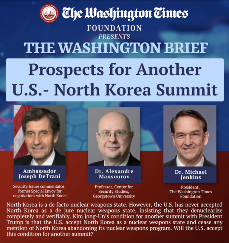 The Washington Brief Webcast coming soon to eZWay TV – eZWay News