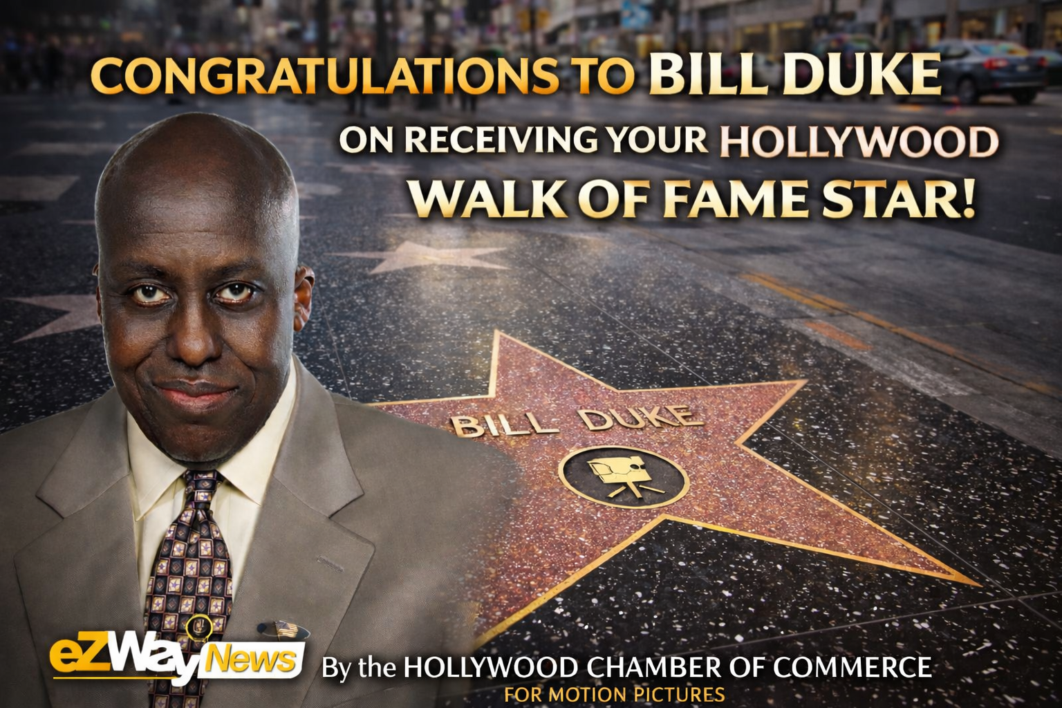 Bill Duke to receive Star on Hollywood Walk of Fame WATCH IT LIVE ...