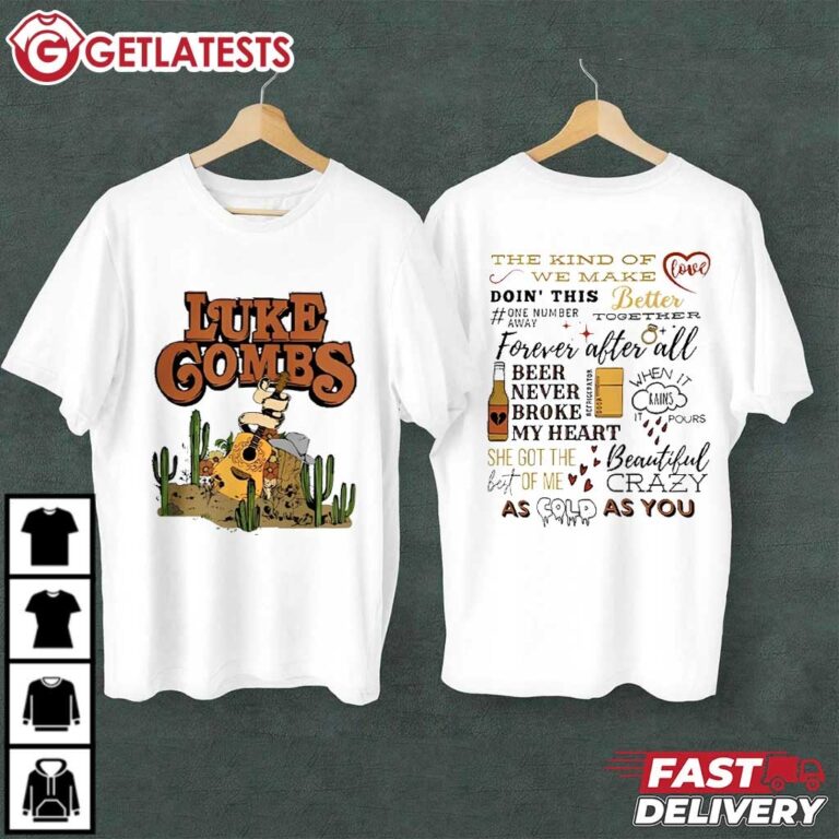 Luke Combs 2024 Tour Merch T-Shirt