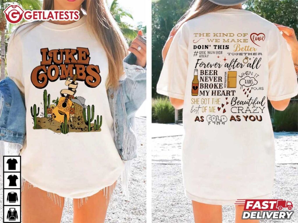 Luke Combs 2024 Tour Merch T-Shirt