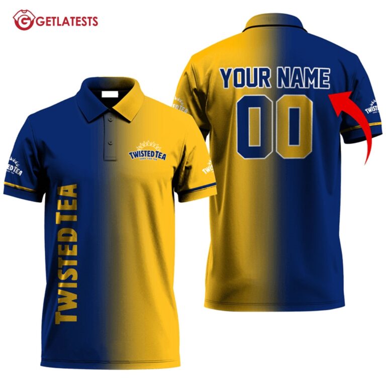 Corona Extra Halftone Custom Name and Number Polo Shirt