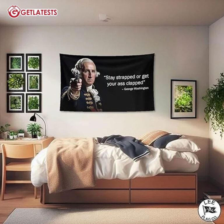 George Washington Hilarious Meme Tapestry Wall Decor