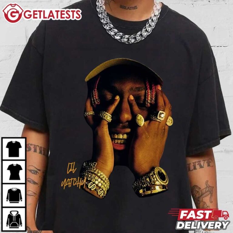 Lil Uzi Vert Face Rapper 90s Music T-Shirt