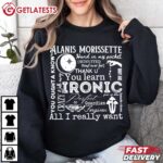 Alanis Morissette Merch The Triple Moon Tour 2024 T-Shirt