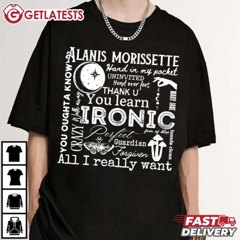 Alanis Morissette Merch The Triple Moon Tour 2024 T-Shirt