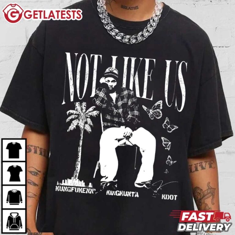 Kendrick Lamar Hopscotch Not Like Us T-Shirt