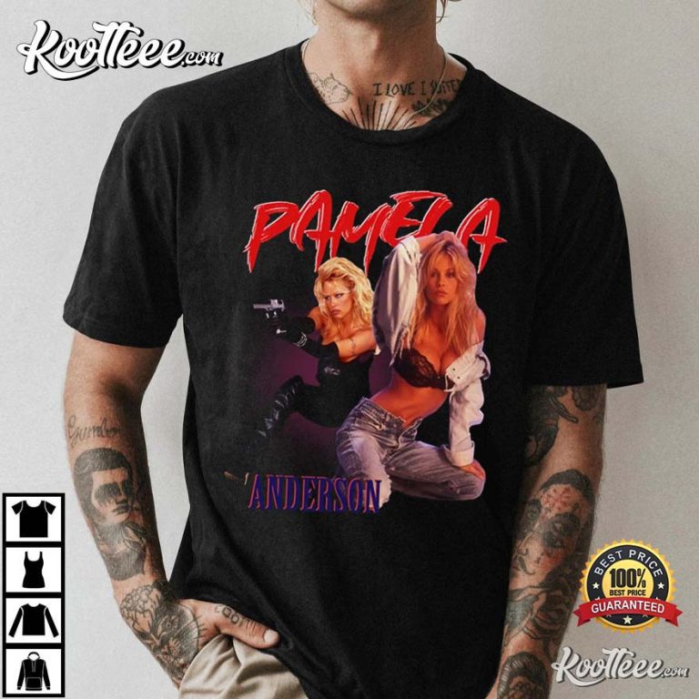 Barb Wire Pamela Anderson Merch T-Shirt