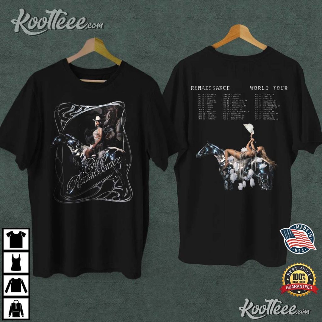 Beyoncé Renaissance World Tour Merch T-Shirt