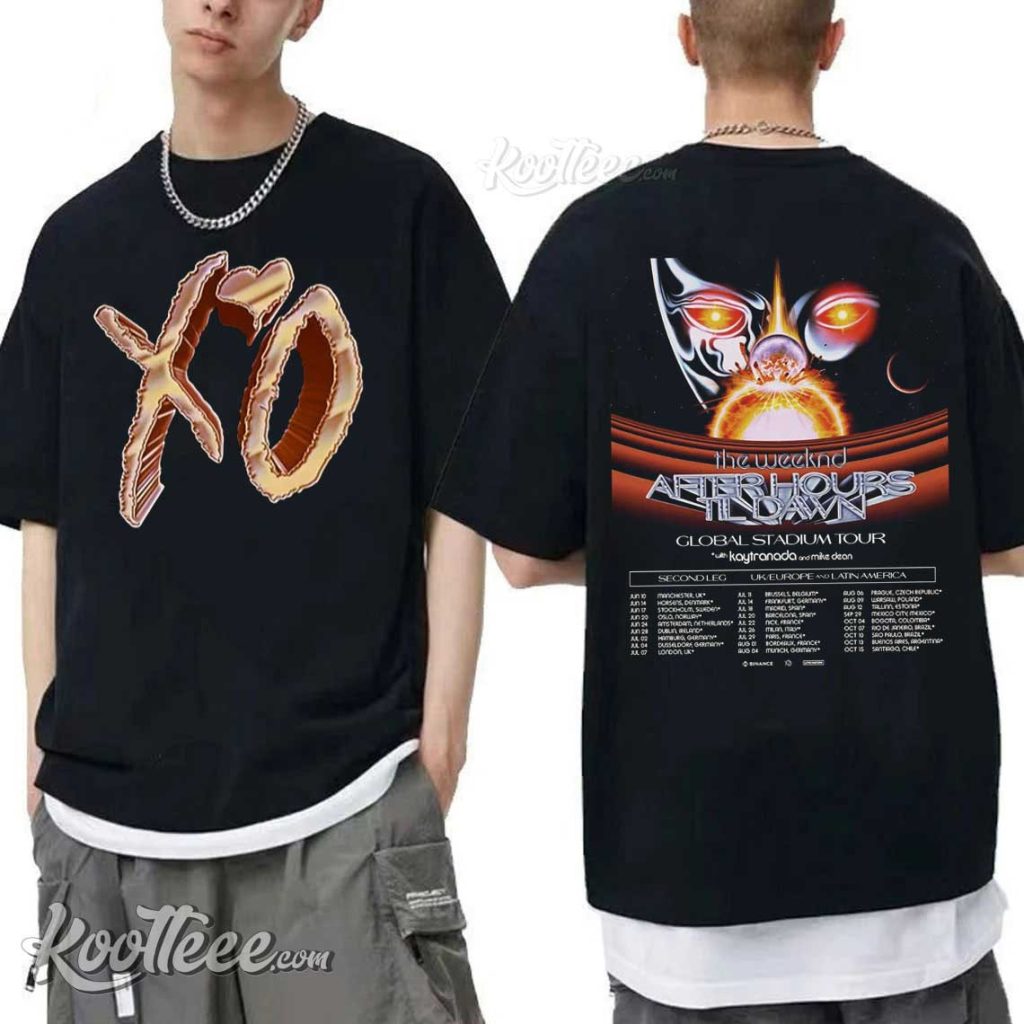 After Hours Til Dawn 2023 Tour Merch The Weekend T-Shirt