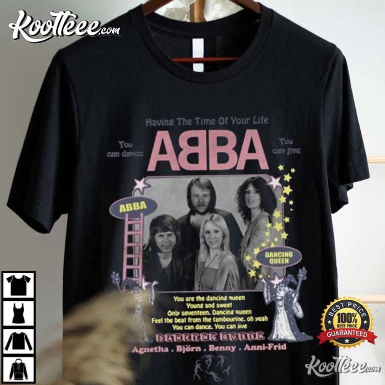 Abba The Tour Gift For Abba Band Best T-Shirt - Koolteee - Fashion ...