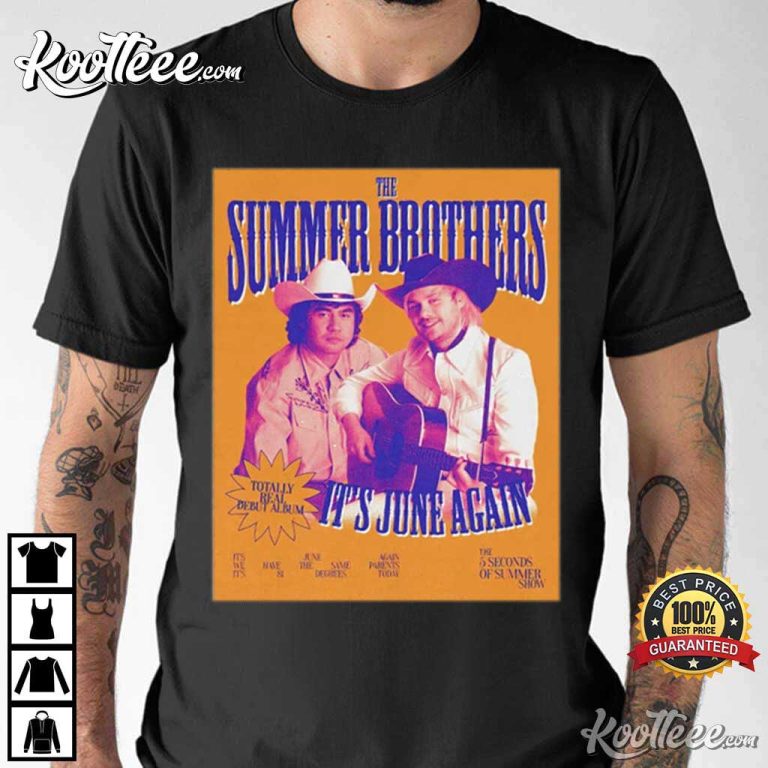 5 Seconds Of Summer The Summer Brothers It's June Again T-Shirt