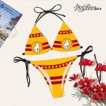 Dr. Pepper Triangle Bikini Set Swimsuit