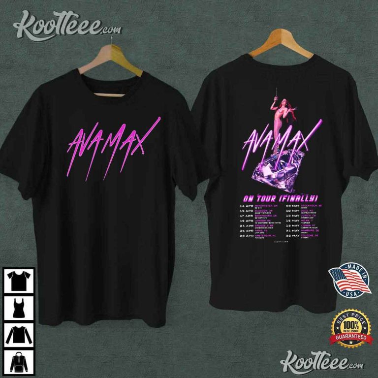 Ava Max 2023 On Tour Finally T-Shirt #2
