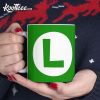 Luigi Logo Super Mario Bros Movie Mug