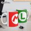 Luigi Logo Super Mario Bros Movie Mug