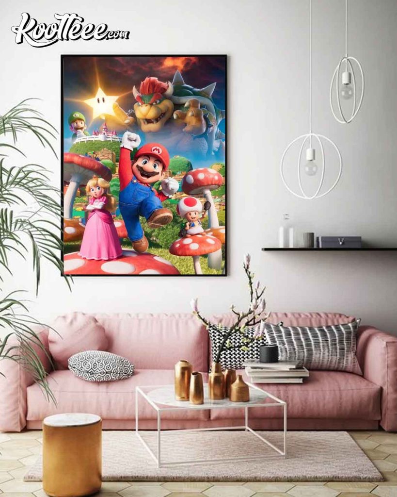 The Super Mario 2023 Film Fan Gift Poster - Koolteee - Fashion changes ...