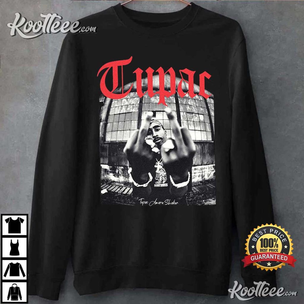 Tupac Shakur Graphic Unisex Rapper Fan Gift T-Shirt - Koolteee ...