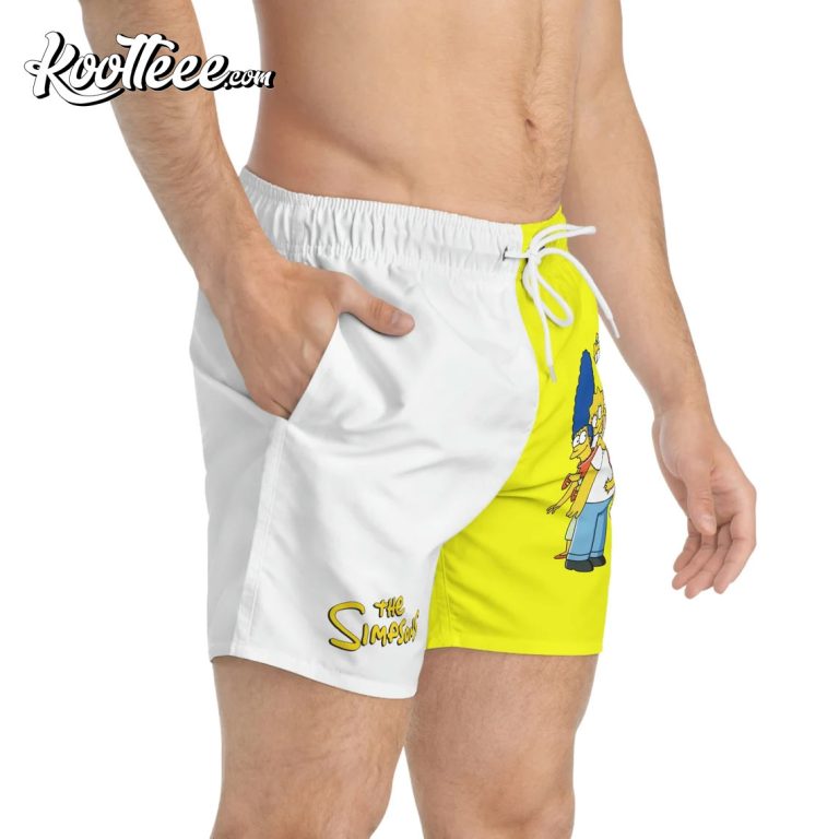 The Simpsons Homer Bart Simpson Swim Trunks