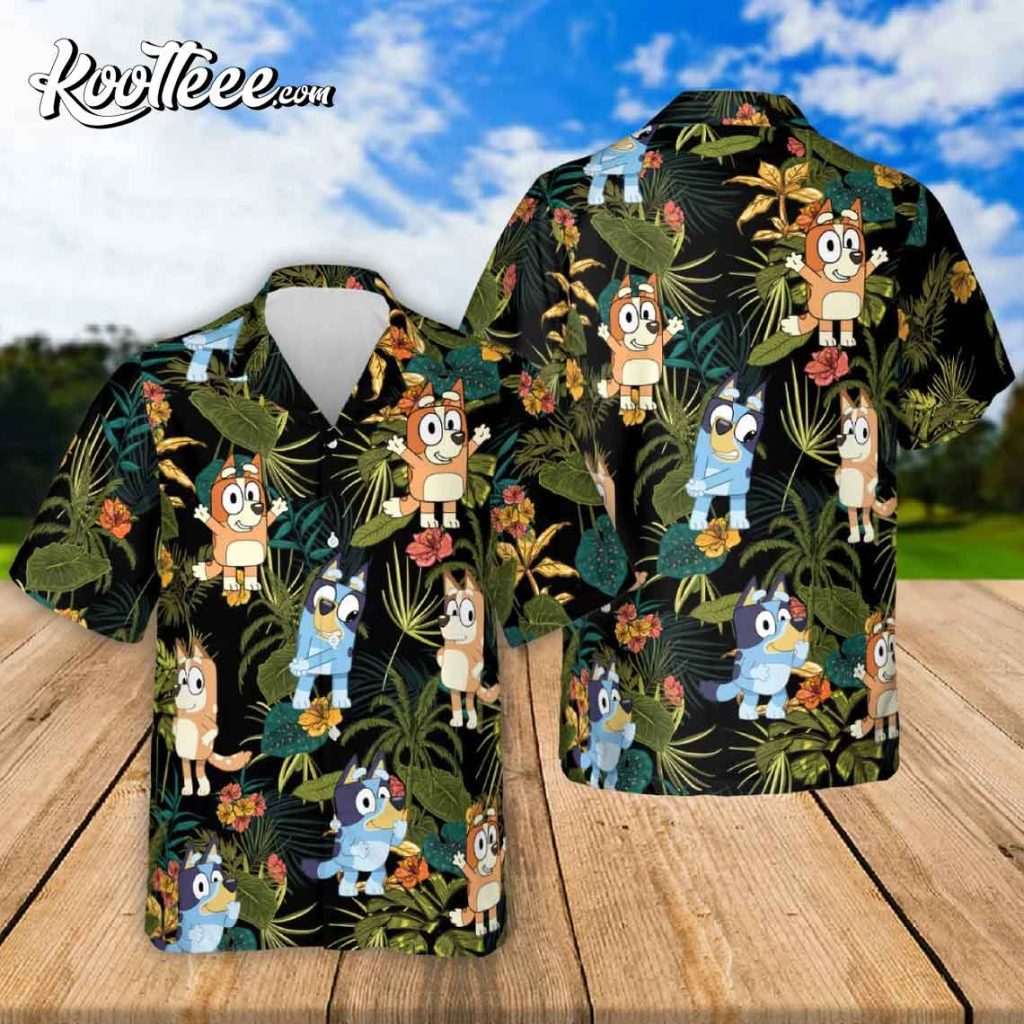 Bluey National Day July 4 Hawaiian Shirt