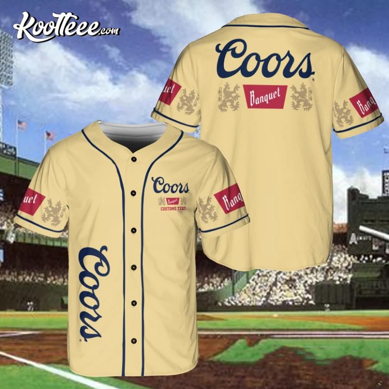 Coors Banquet Baseball Jersey