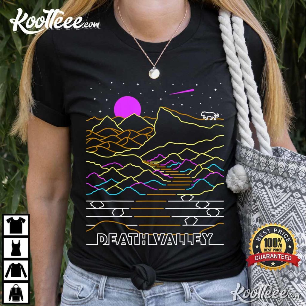 Vintage Death Valley National Park Retro California Art T-Shirt