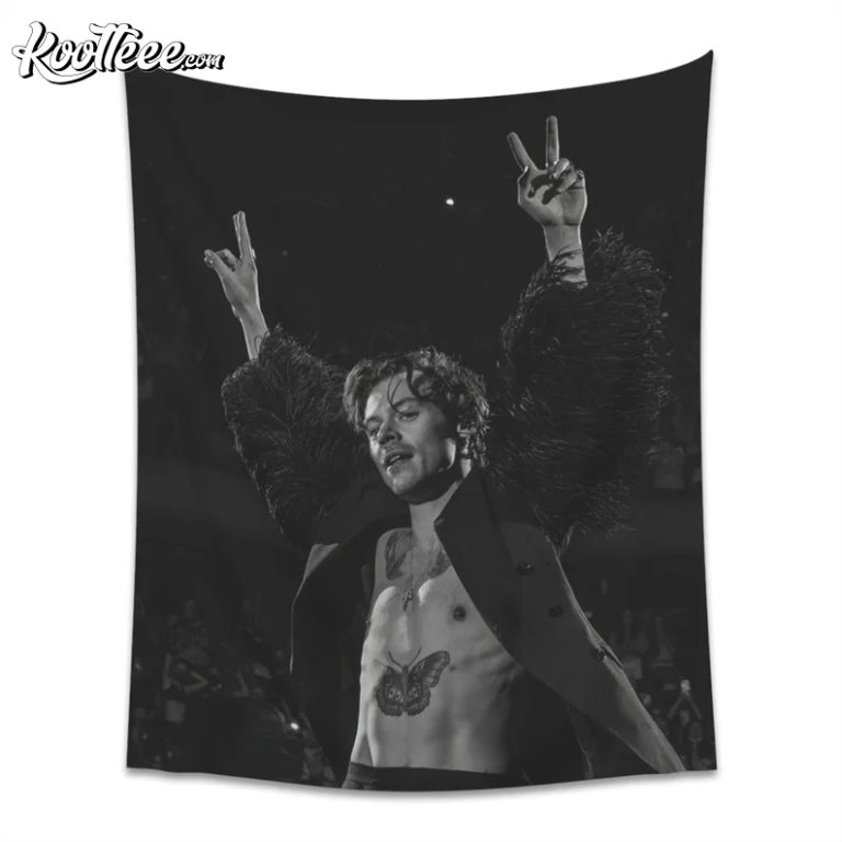 Harry Styles Merch Wall Decor Tapestry