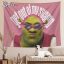 Shrek Tapestry Get Out Of My Swamp Wall Tapestry