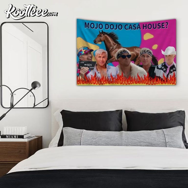 Barbie Mojo Dojo Casa House Wall Tapestry
