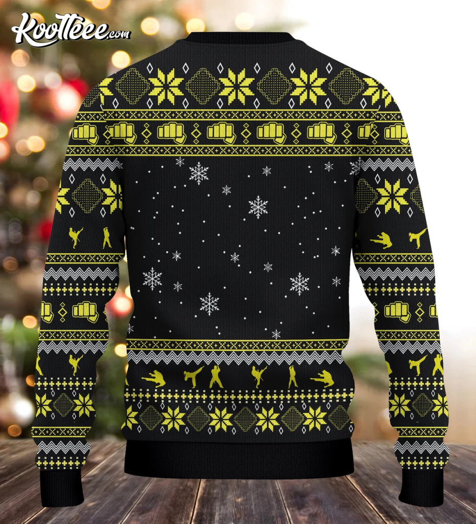 Cobra Kai Snake Christmas Ugly Sweater