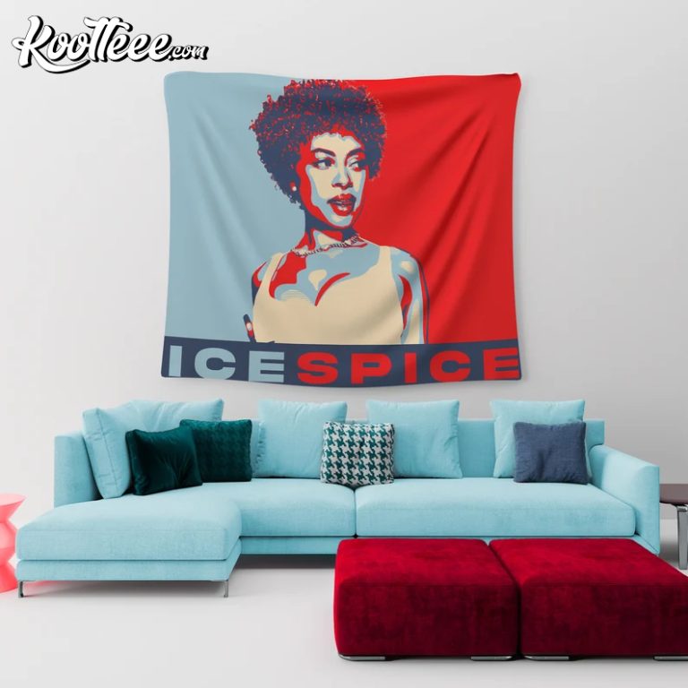Ice Spice 4 Prez Wall Tapestry