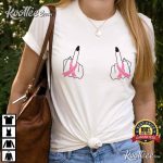 Fuck Cancer Middle Finger Pink Ribbon Breast Cancer T-Shirt