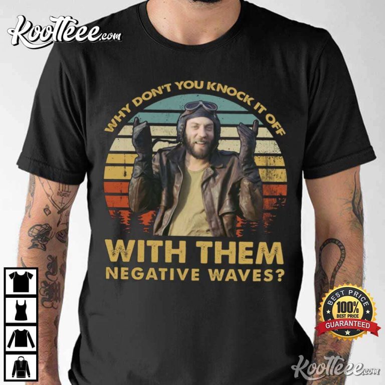 Sgt Oddball Kelly's Heroes Negative Waves T-Shirt