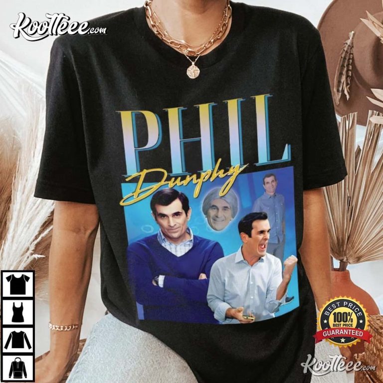 Phil Dunphy Modern Family TV Show Funny 90's T-Shirt