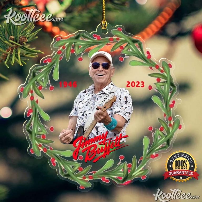 Jimmy Buffett Memorial Ornament