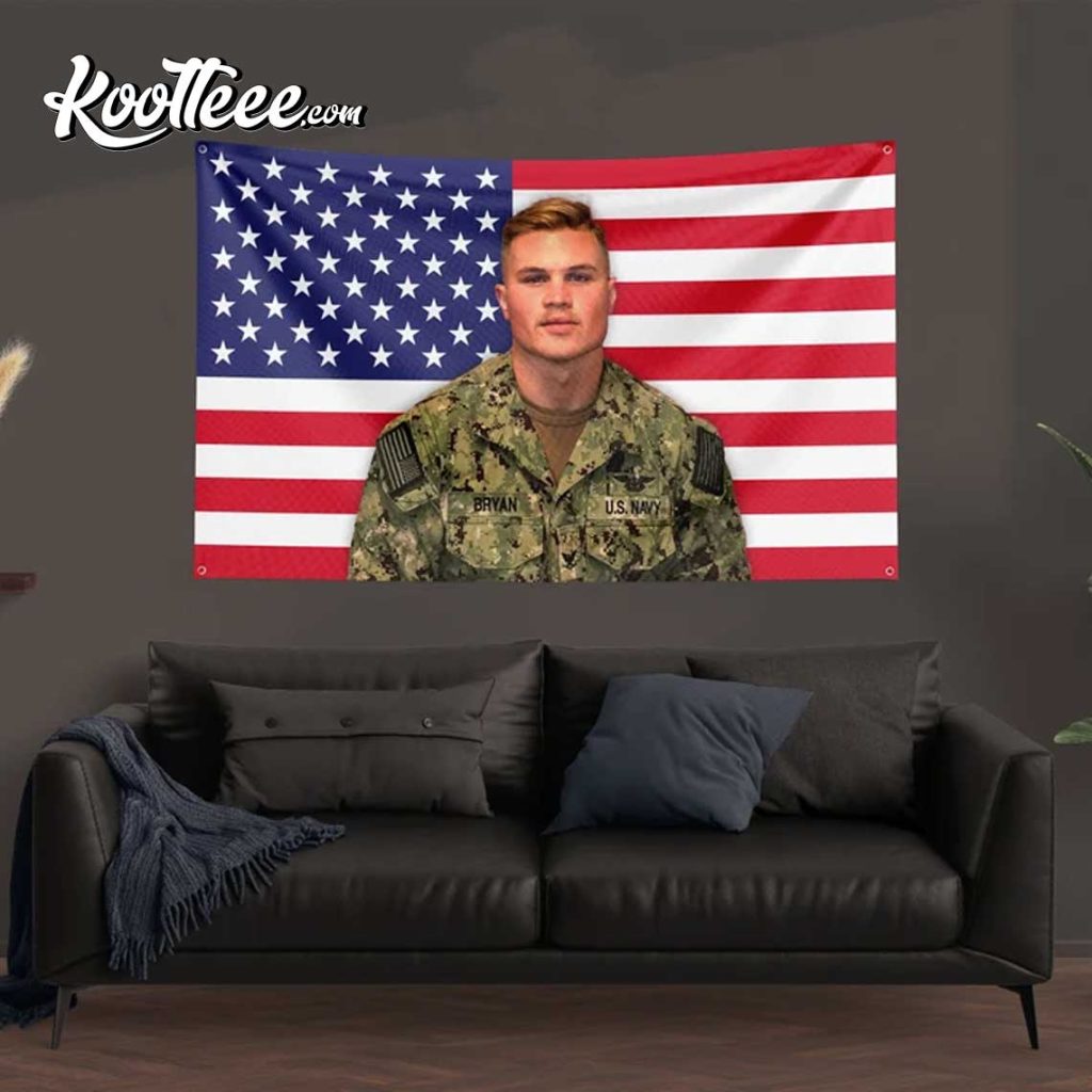 Zach Bryan US Military Flag