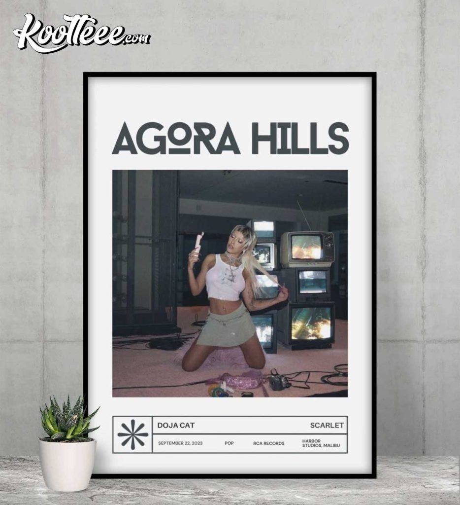 Doja Cat Agora Hills Song Poster