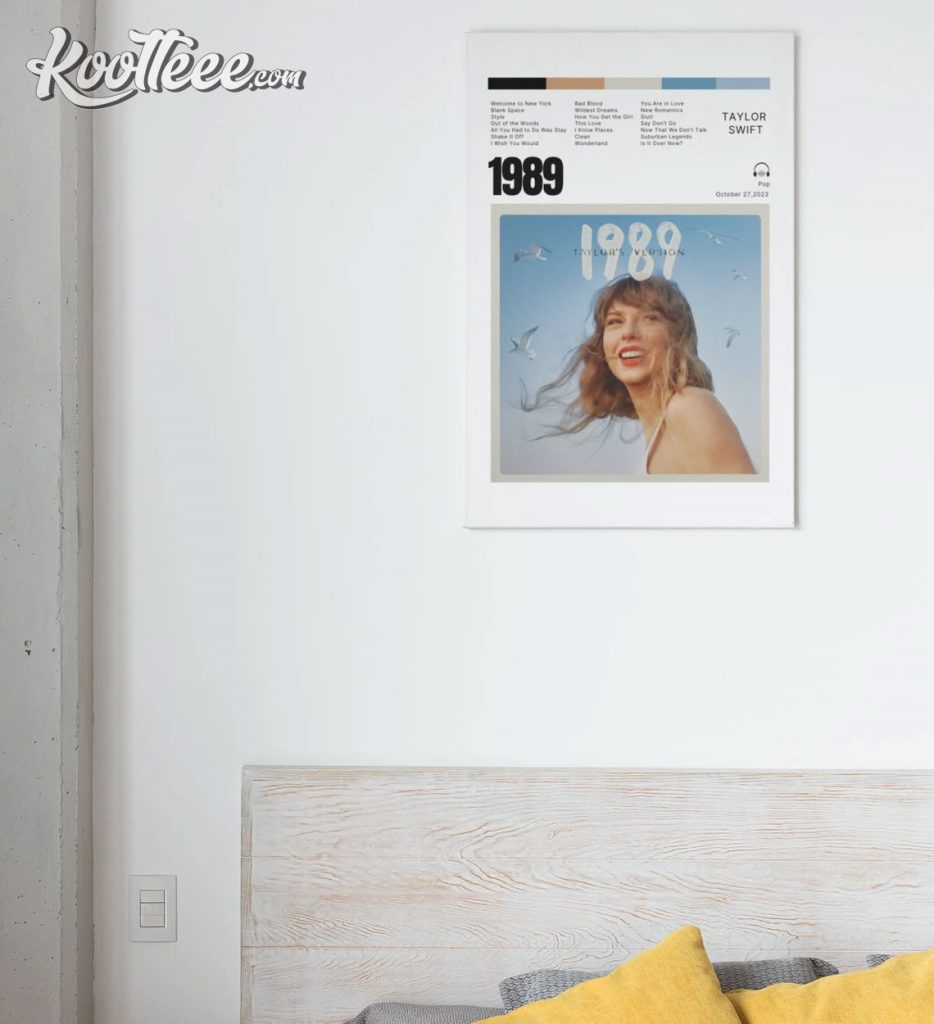 Taylors Version 1989 Album Tracklist Poster