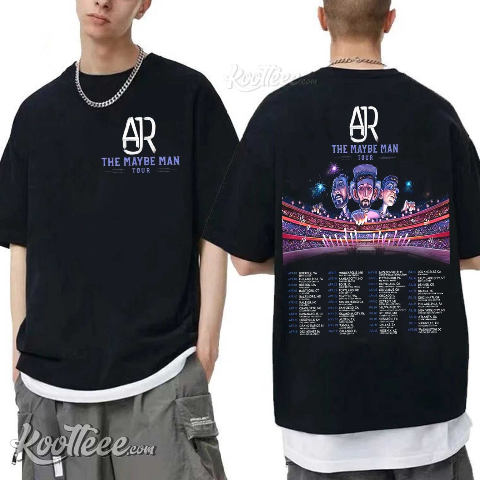 AJR The Maybe Man Album Tracklist T-Shirt
