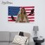 Sydney Sweeney American Wall Flag