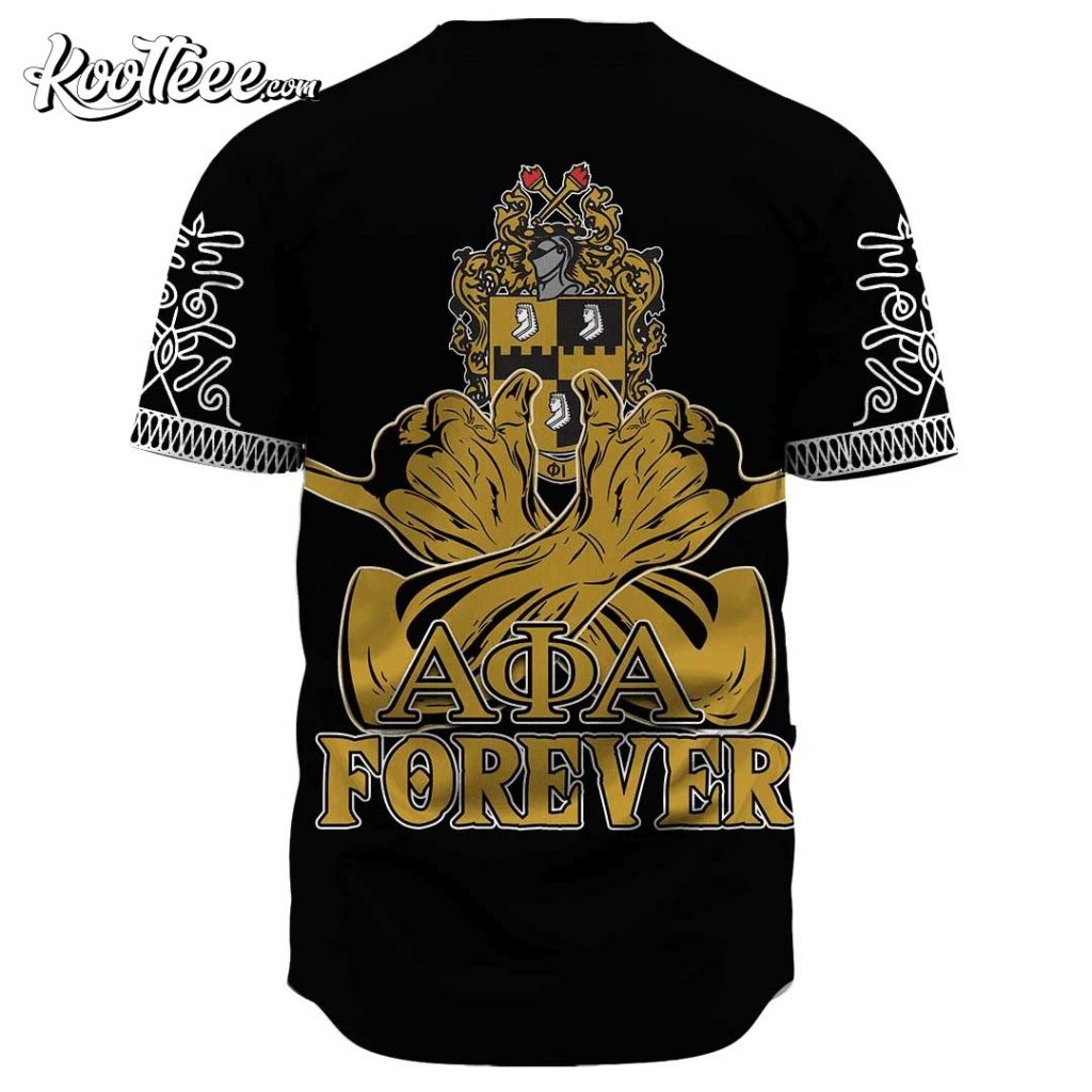 Alpha Phi Alpha Forever Baseball Jersey