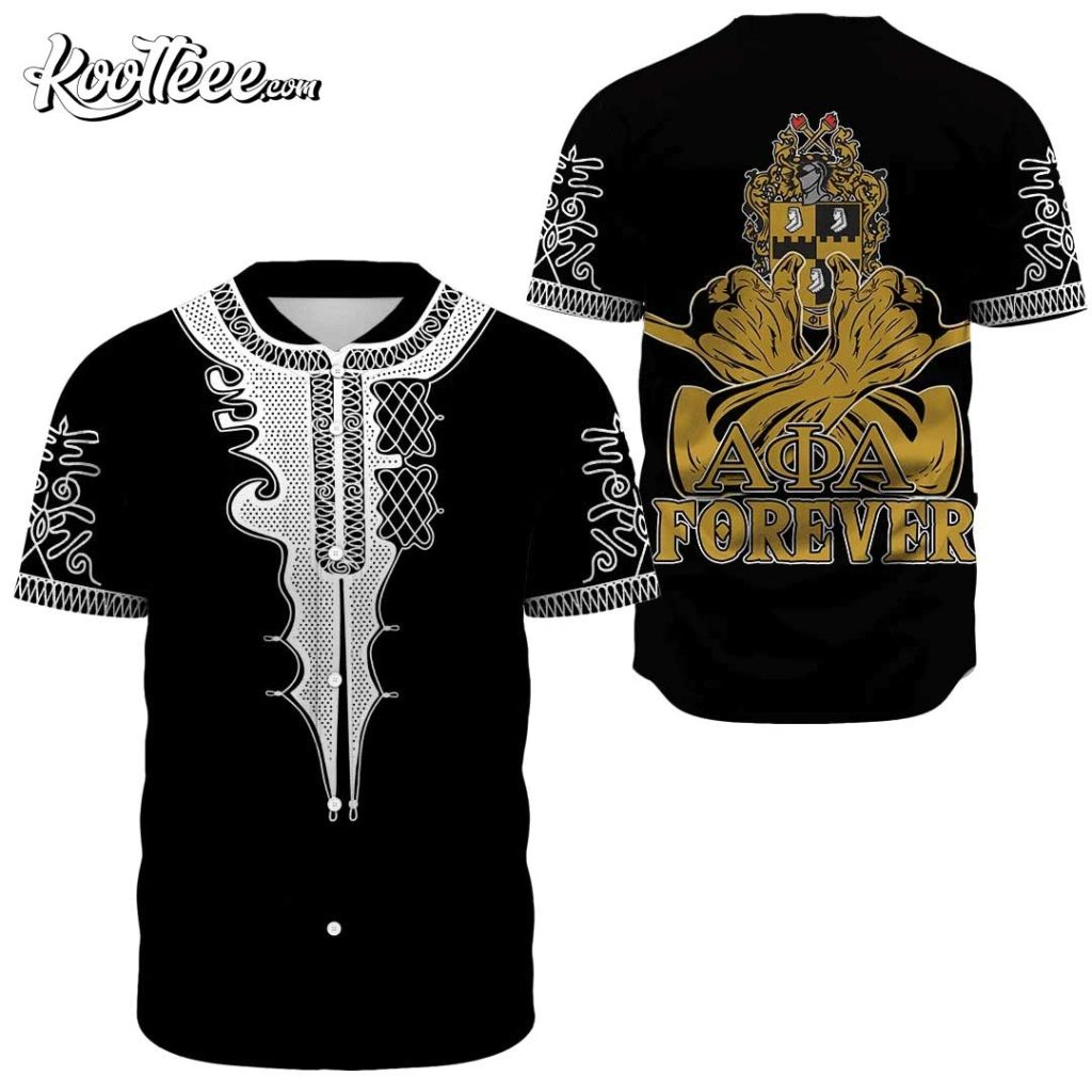Alpha Phi Alpha Forever Baseball Jersey