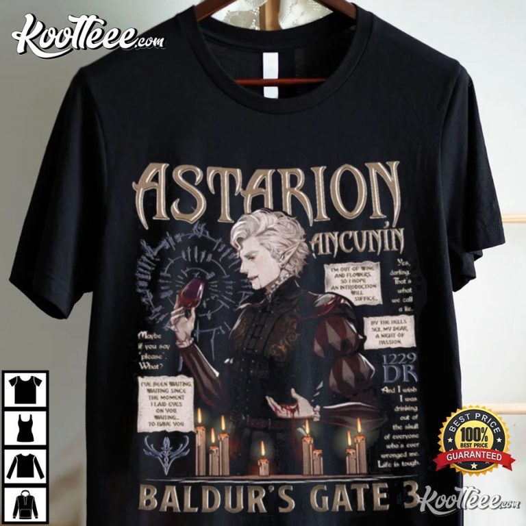 Astarion High Elf Baldur's Gate 3 T-Shirt