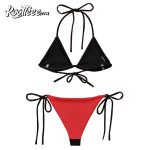 Harley Quinn Comics Inspired String Bikini Set