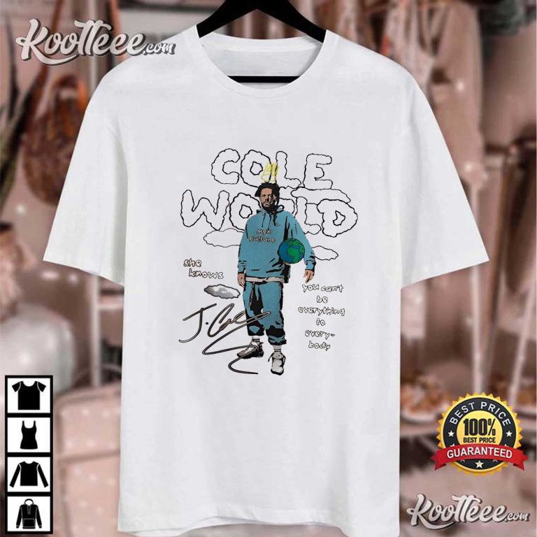 J Cole World She Knows T-Shirt