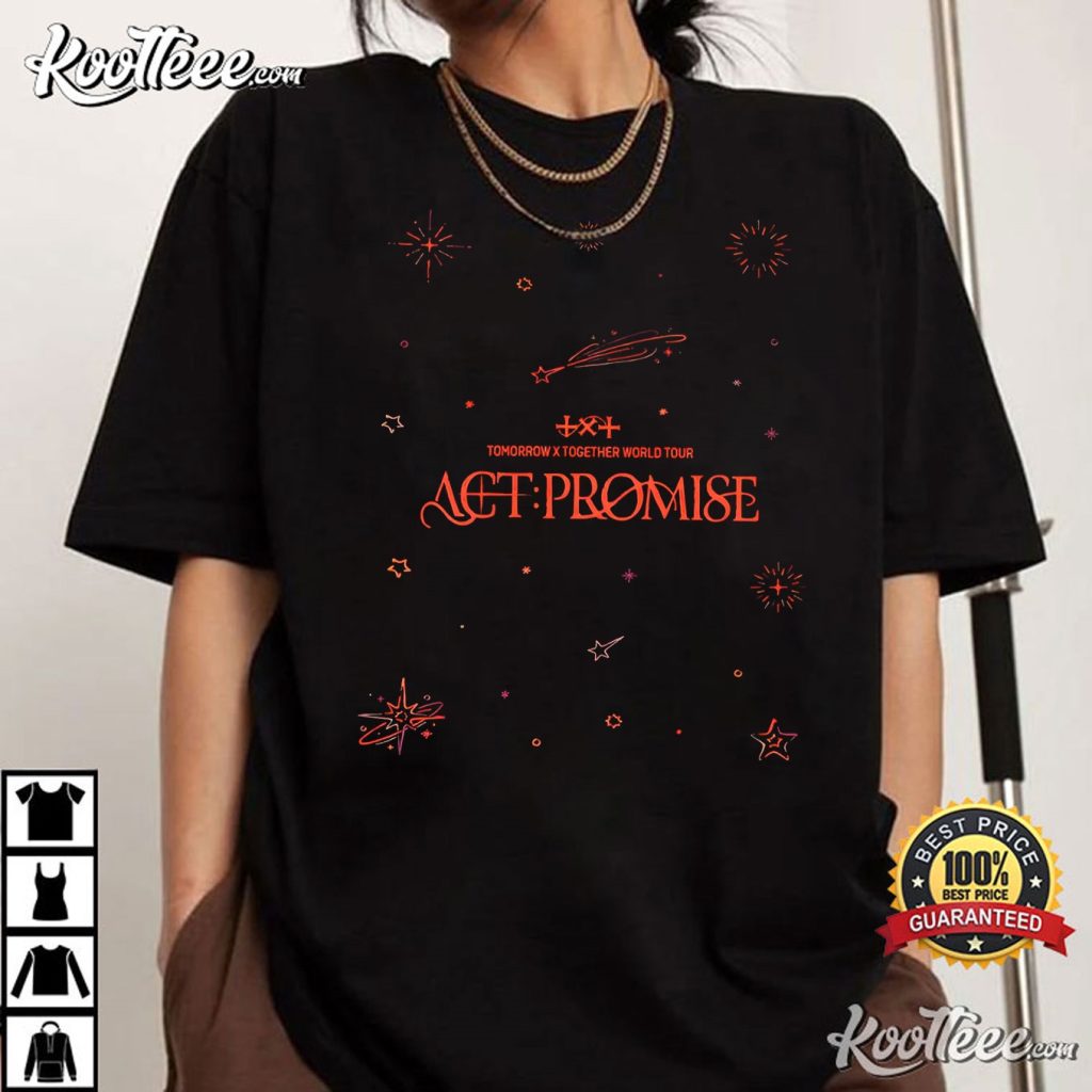 TXT Act Promise World Tour Kpop T-Shirt