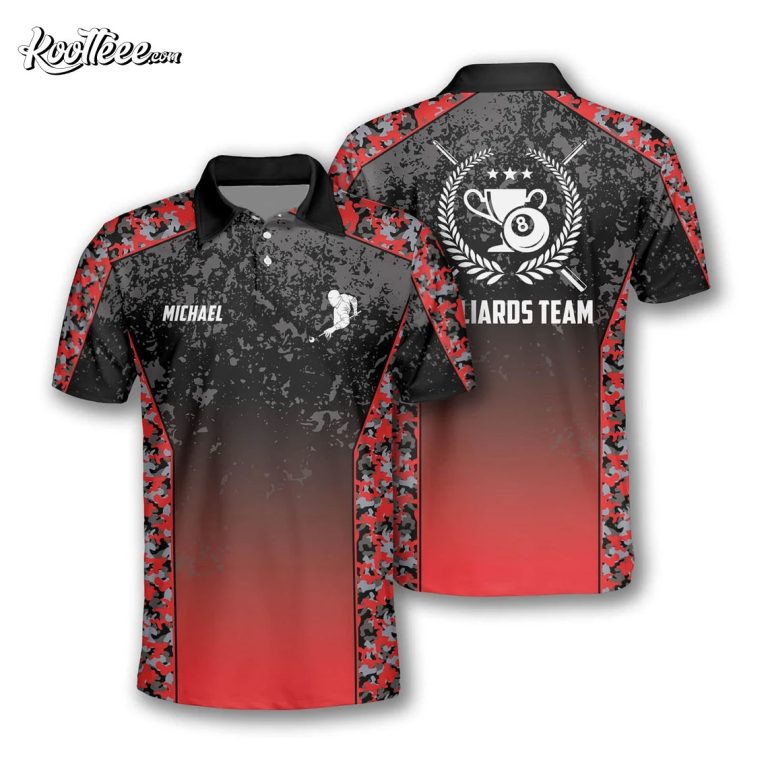Billiard Camouflage American Eagle Polo Shirt
